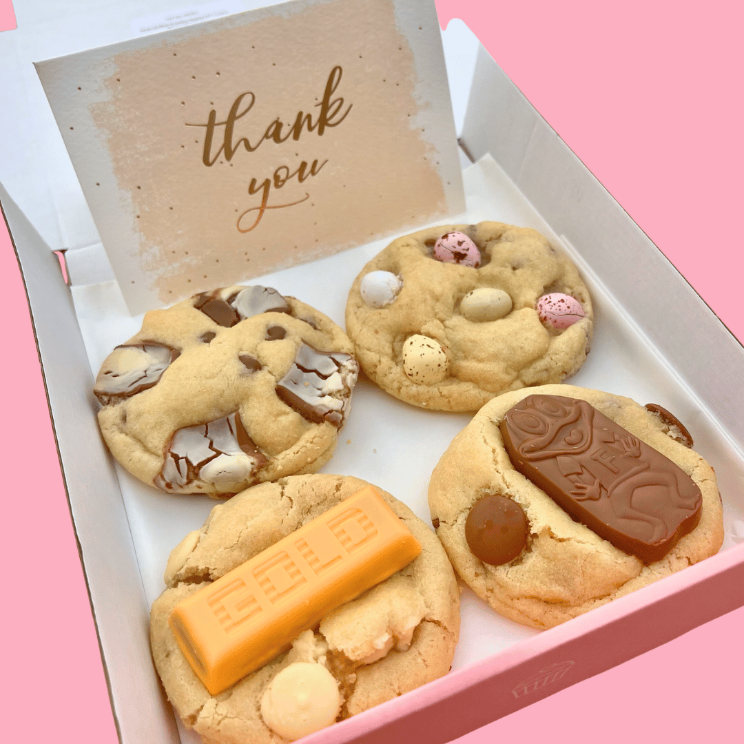 Thank You Cookies | Stuffed NYC Cookie Gift Box | Blondies Bakes